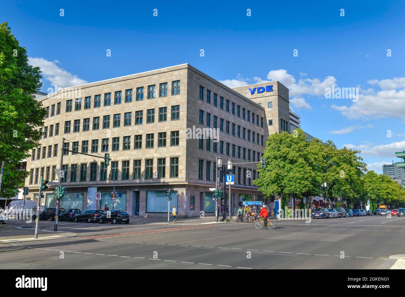VDE House, Bismarckstrasse, Charlottenburg, Berlin, Germany Stock Photo ...