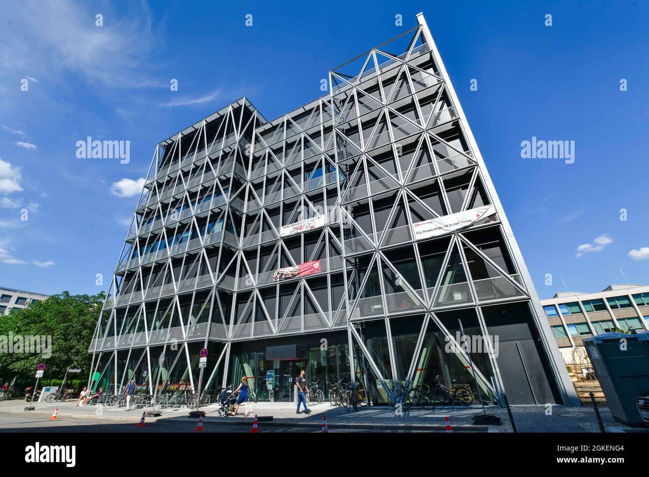 TAZ New Building, Friedrichstrasse, Kreuzberg, Friedrichshain-Kreuzberg ...