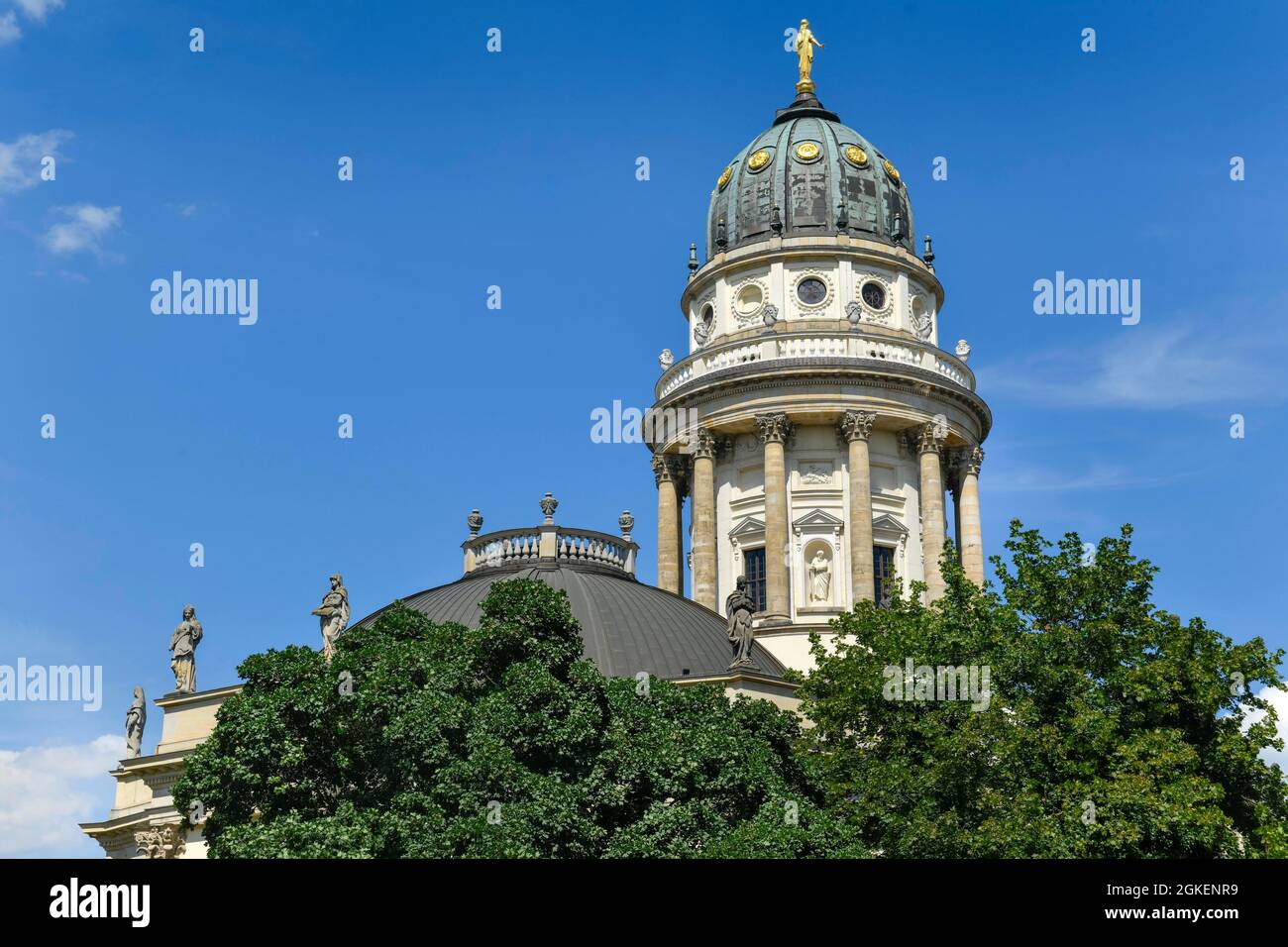 Backside, German Cathedral, Mohrenstrasse, Charlottenstrasse, Mitte ...