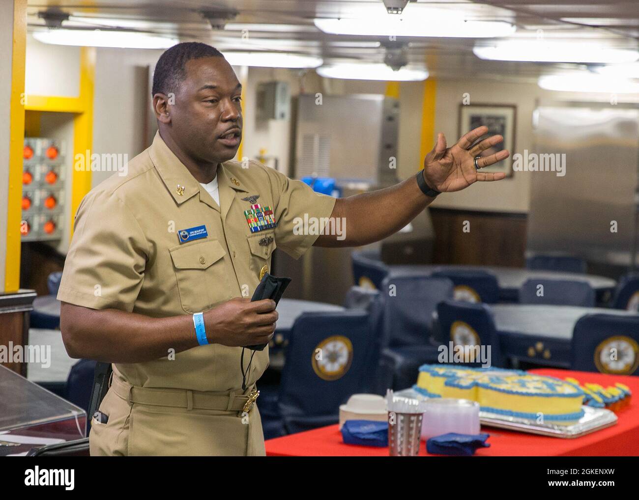 Norfolk, Va. (April 1, 2021) USS Gerald R. Ford’s (CVN 78) Command ...