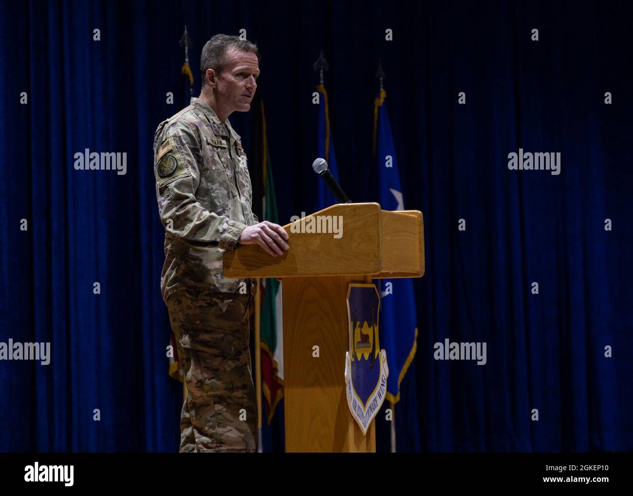 U.S. Air Force Maj. Gen. Kenneth P. Ekman, deputy commander of ...