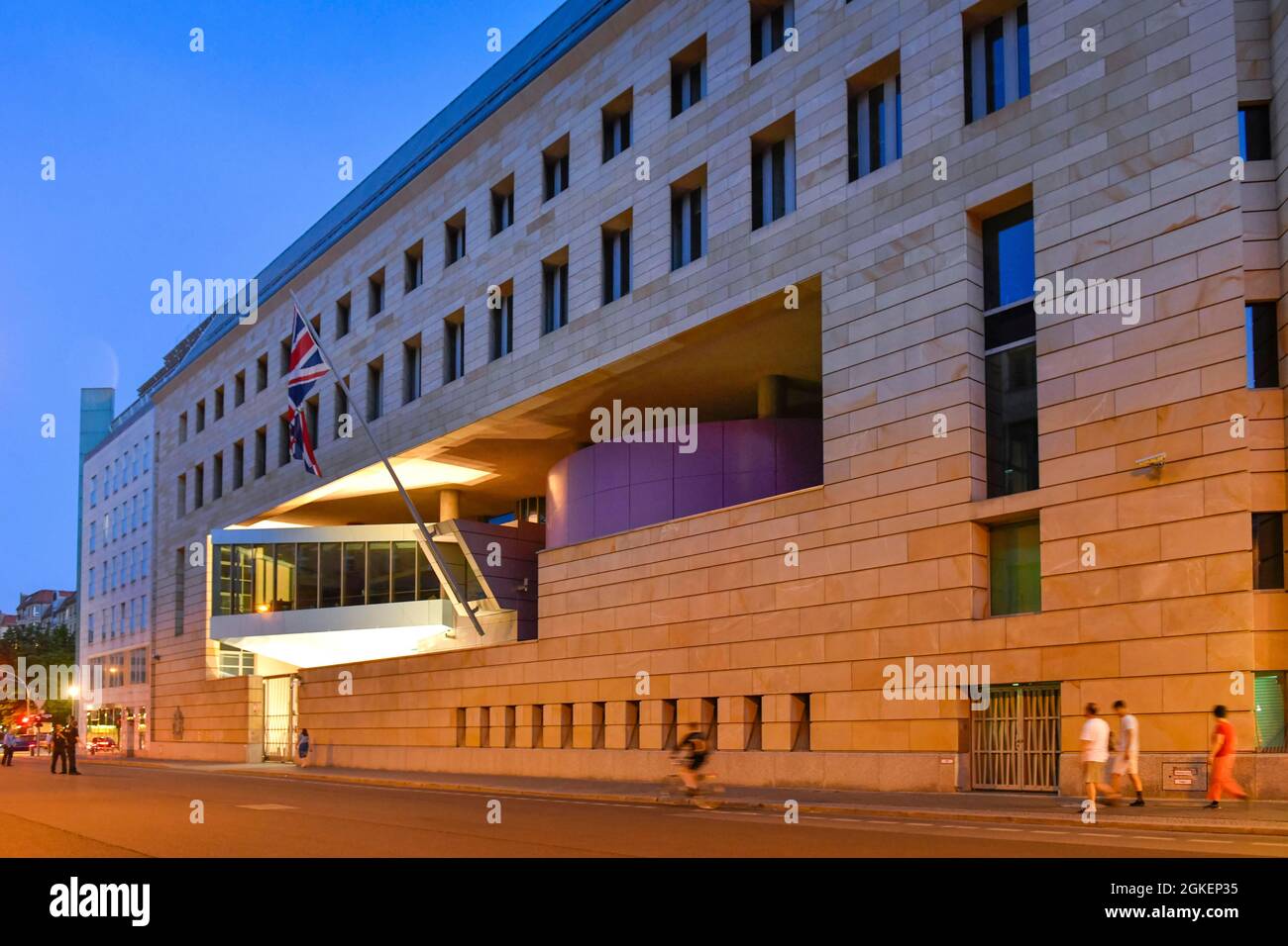 British Embassy, Wilhelmstrasse, Mitte, Berlin, Germany Stock Photo - Alamy