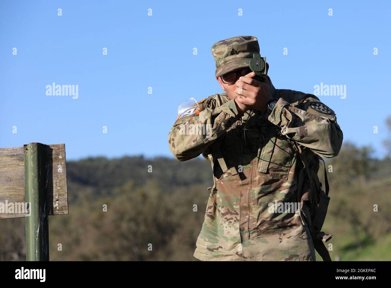 U.S. Army Sgt. Macario Castillo of the California National Guard’s ...