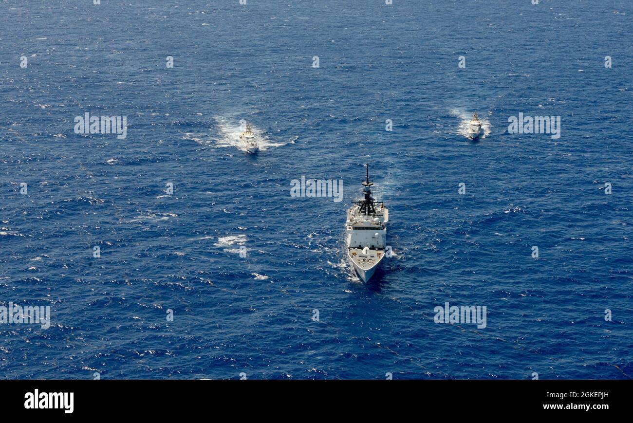 The Legend-class national security cutter USCGC Hamilton (WMSL 753 ...
