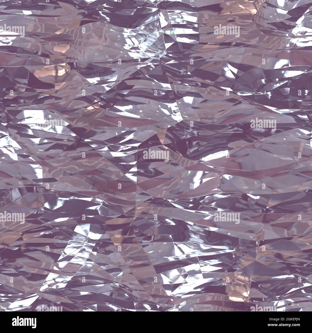 Seamless texture of crumpled metalllic foil as background. Tileable ...