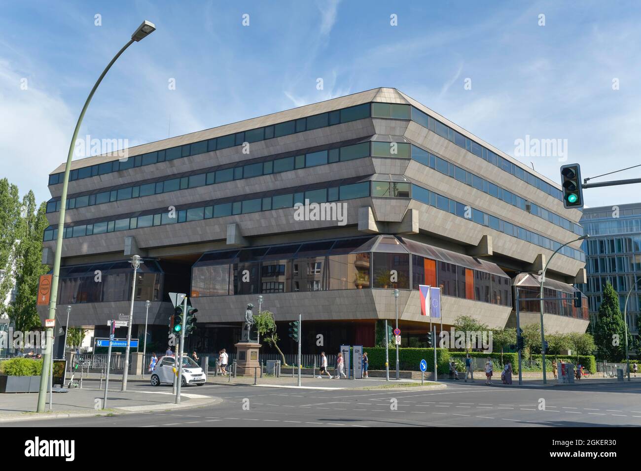 Embassy Czech Republic, Wilhelmstrasse, Mitte, Berlin, Germany Stock ...