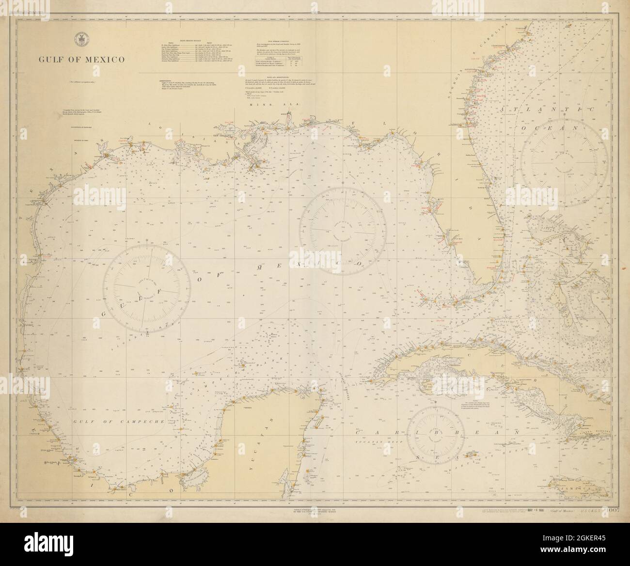 Nautical chart charts hi-res stock photography and images - Alamy