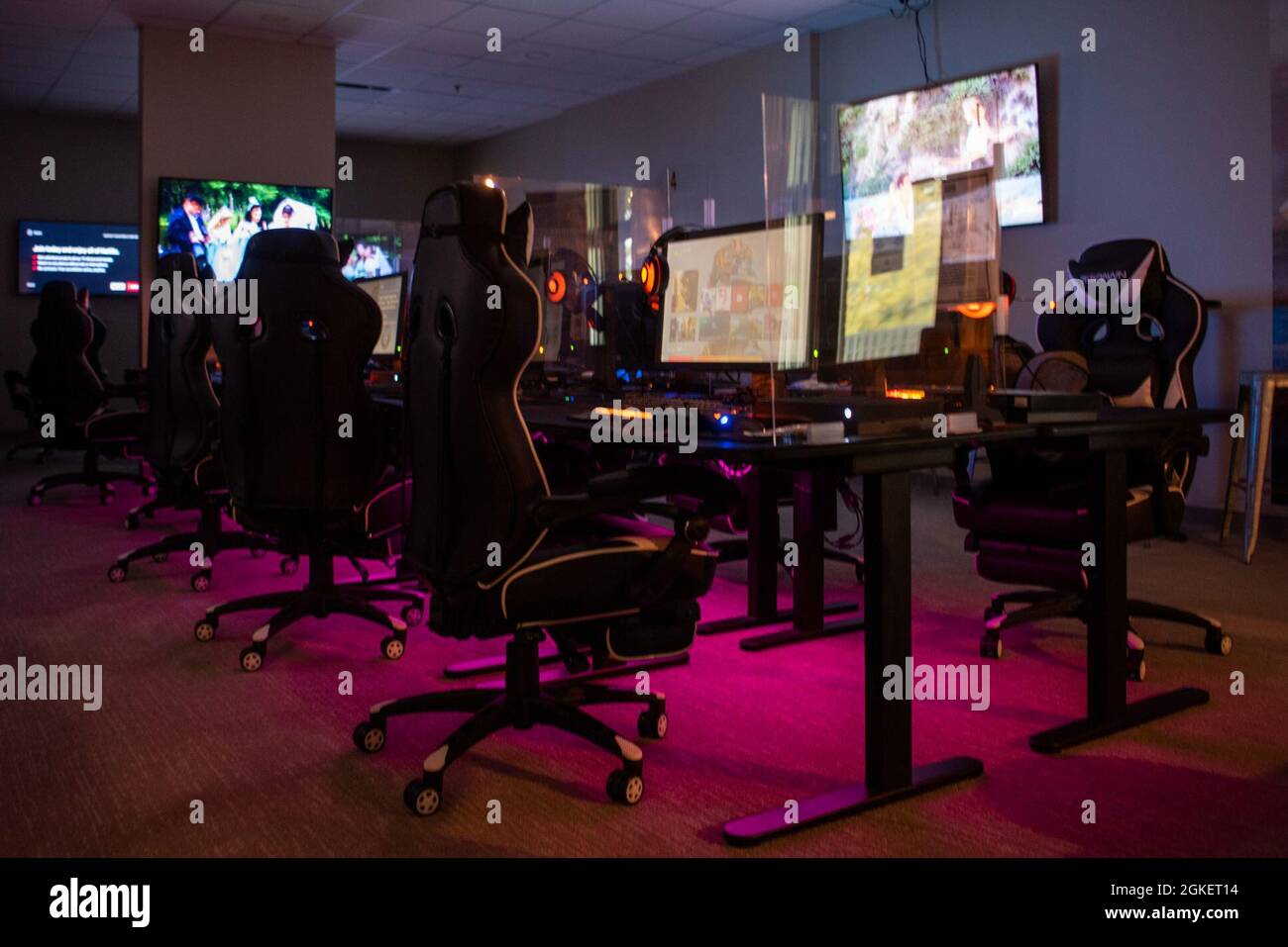 The USO of North Carolina’s reopening showcases their newly installed ...