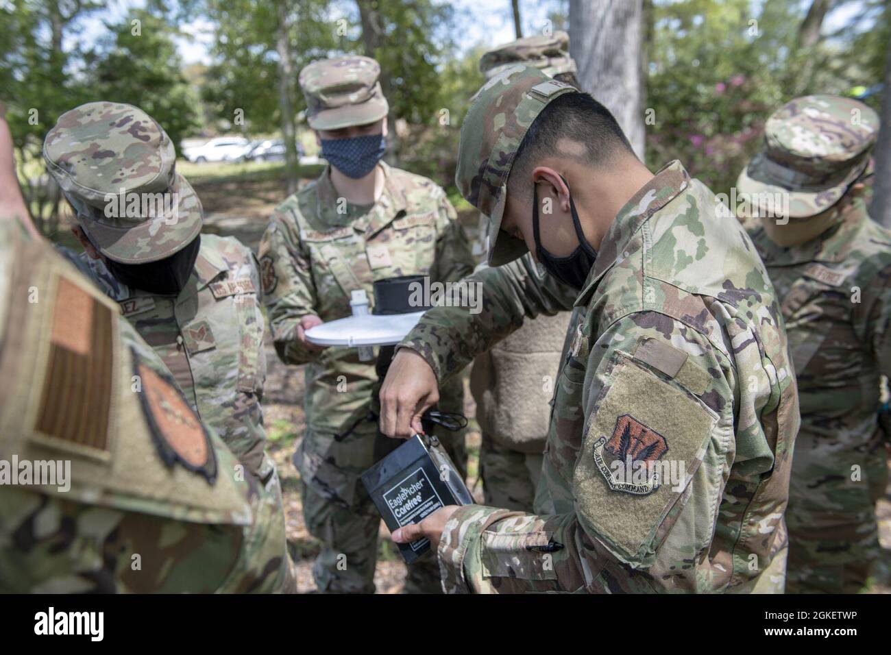 U.S. Airmen assigned to the 20th Operational Medical Readiness Squadron ...