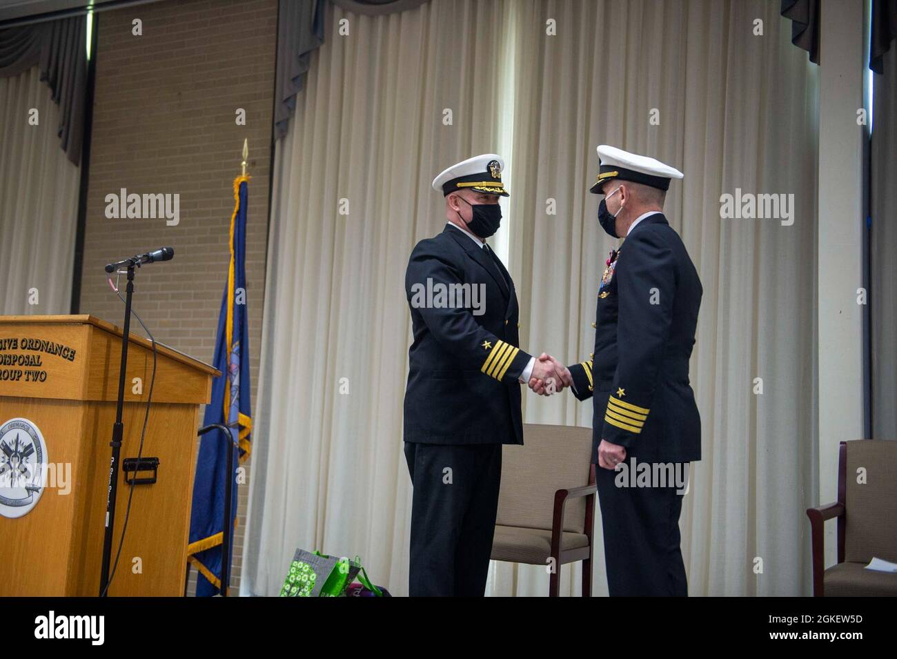 VIRGINIA BEACH, Va. (April 1, 2021) Capt. Rick Hayes, the outgoing ...
