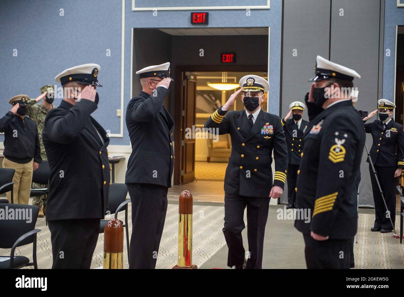 VIRGINIA BEACH, Va. (April 1, 2021) Capt. Rick Hayes, the outgoing ...