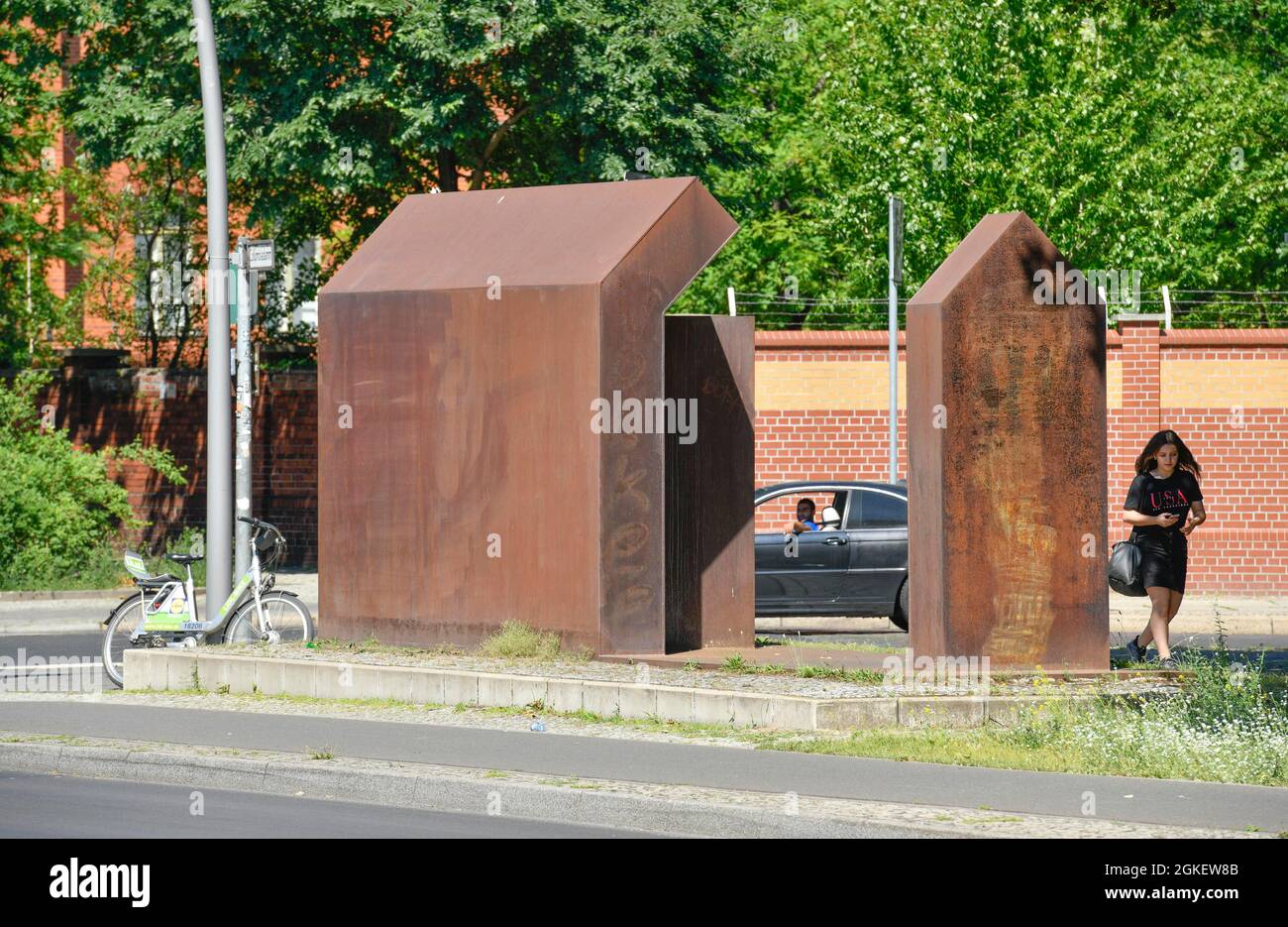 Monument, Columbia House, Columbiadamm, Kreuzberg, Berlin, Germany ...