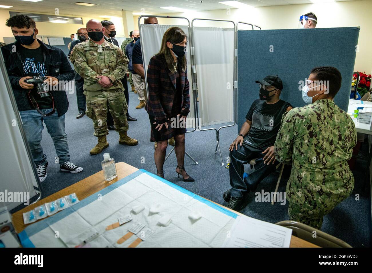 Newark, NJ, April 1, 2021--U.S. Air Force Brig. Gen. Wayne McCaughey ...