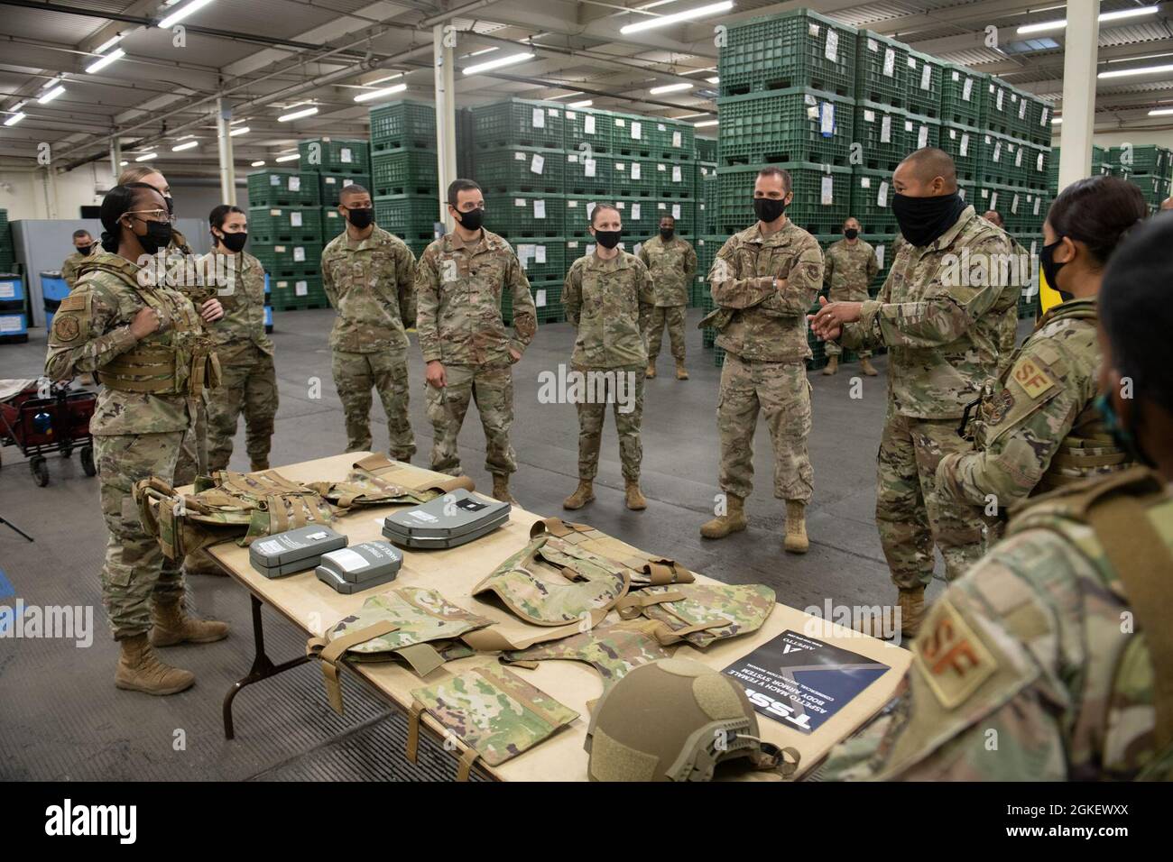 U. S. Air Force Col. Melvin Maxwell Jr., 60th Mission Support Group ...
