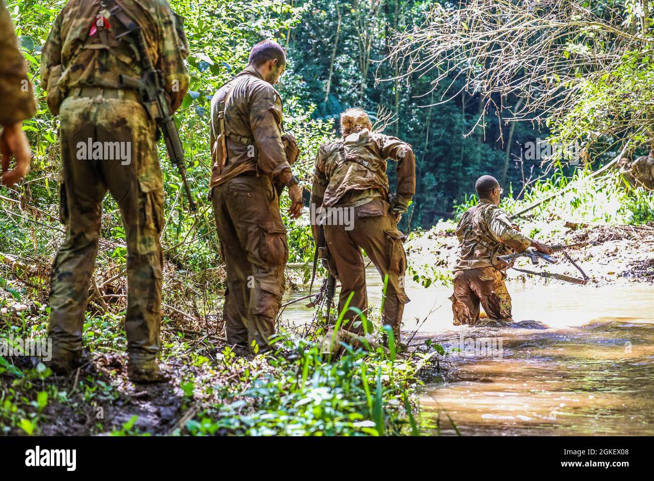 Soldiers assigned to 25th Infantry Division executed the Green Mile, a ...