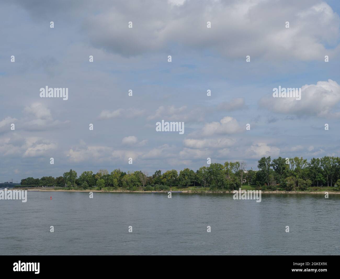 the city of Bonn and the river rhine Stock Photo - Alamy