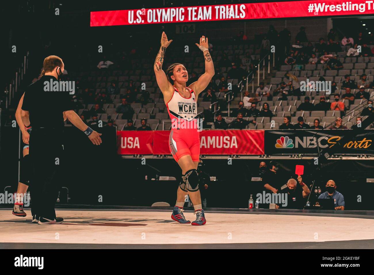 Sgt. Jenna Burkert, a Soldier-Athlete in the U.S Army World Class Athlete Program, made it to ...