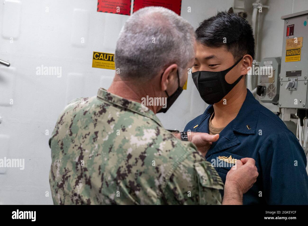 210402-N-OA516-1097 SAN DIEGO (Apr. 2, 2021) Vice Adm. Roy Kitchener ...