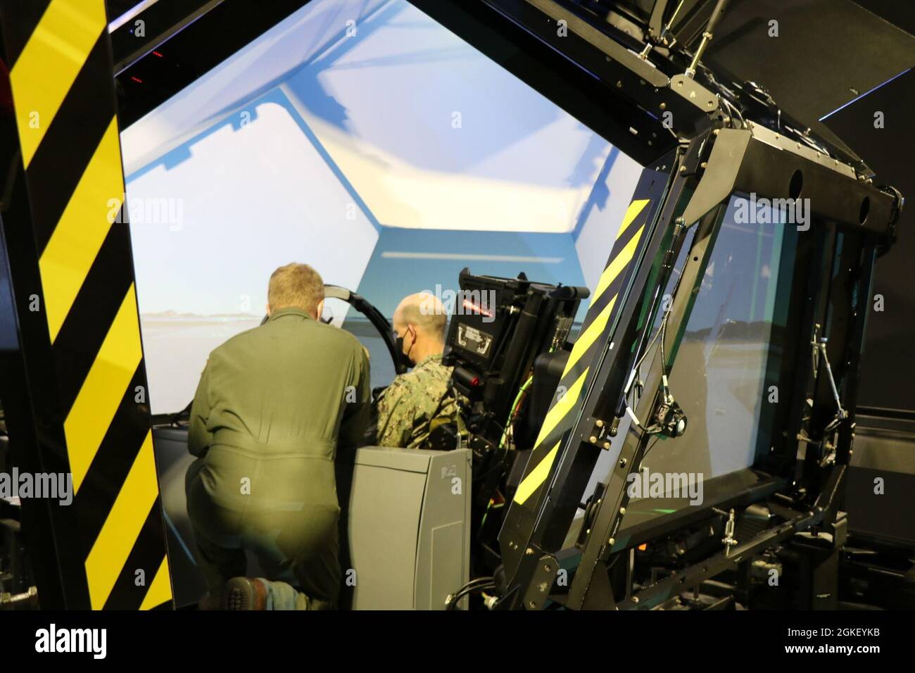 Lt. Cmdr. Kurt Garman, Carrier Air Wing (CVW) 5 Landing Signals Officer ...