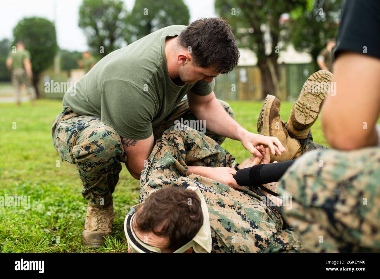 U.S. Marine Corps Cpl. Phillip Fisher, a rifleman with Battalion ...