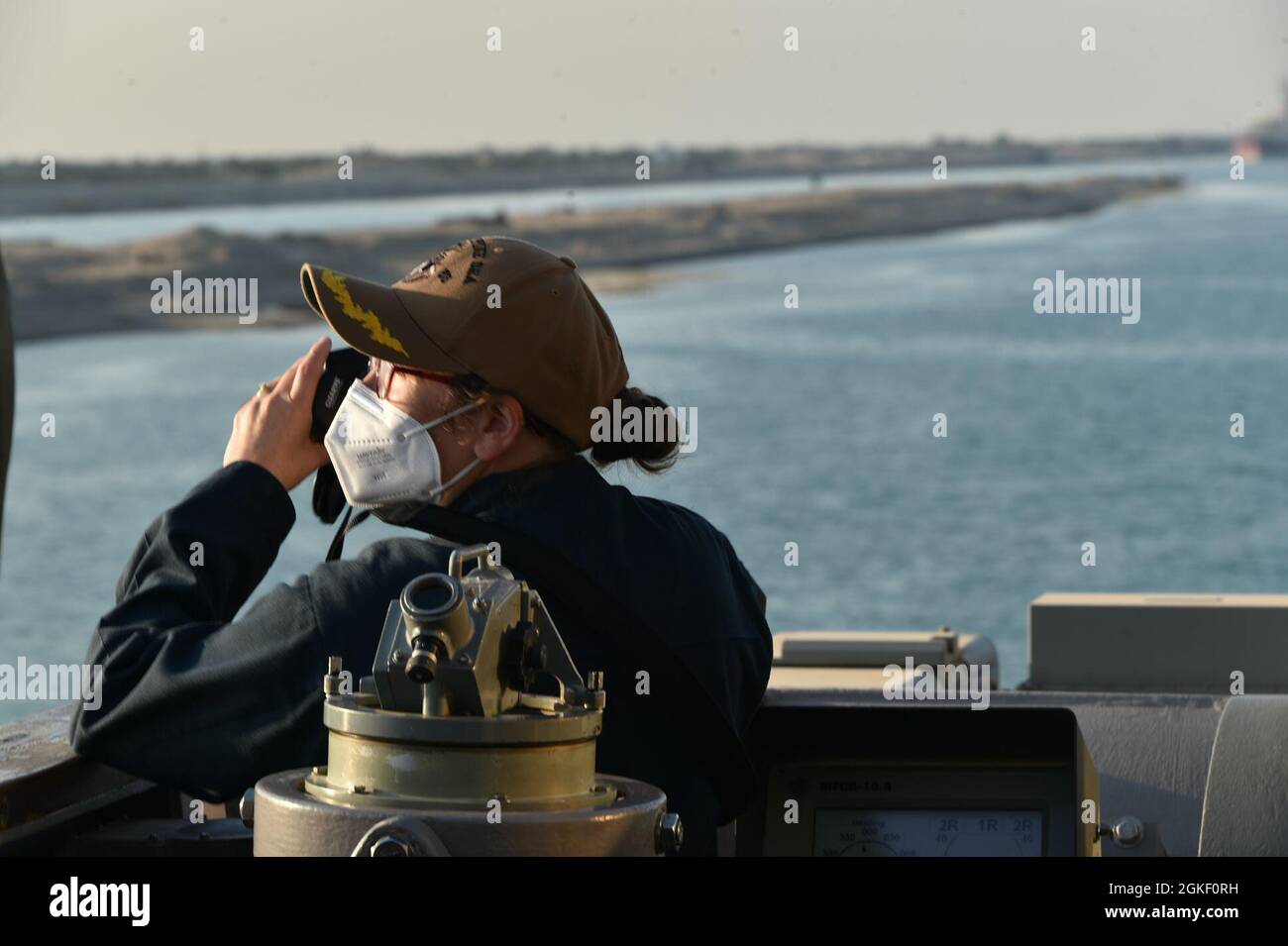 210403-N-IE405-3442 SUEZ CANAL (April 3, 2021) - Cmdr. LeAndra ...