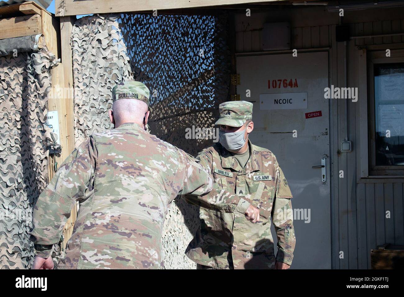 Maj. Gen. John P. Sullivan, commanding general of the 1st Theater ...