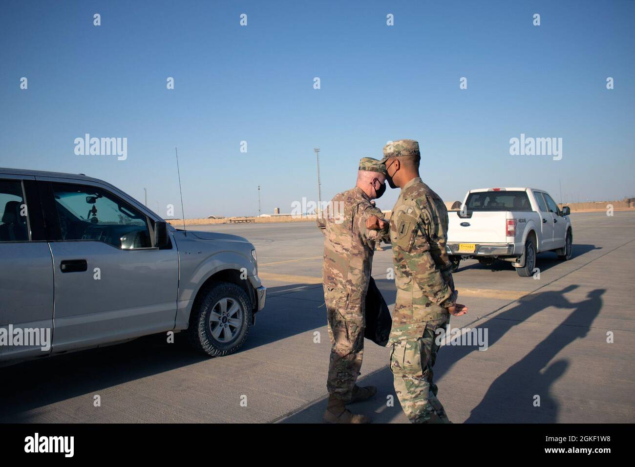 Maj. Gen. John P. Sullivan, commanding general of the 1st Theater ...