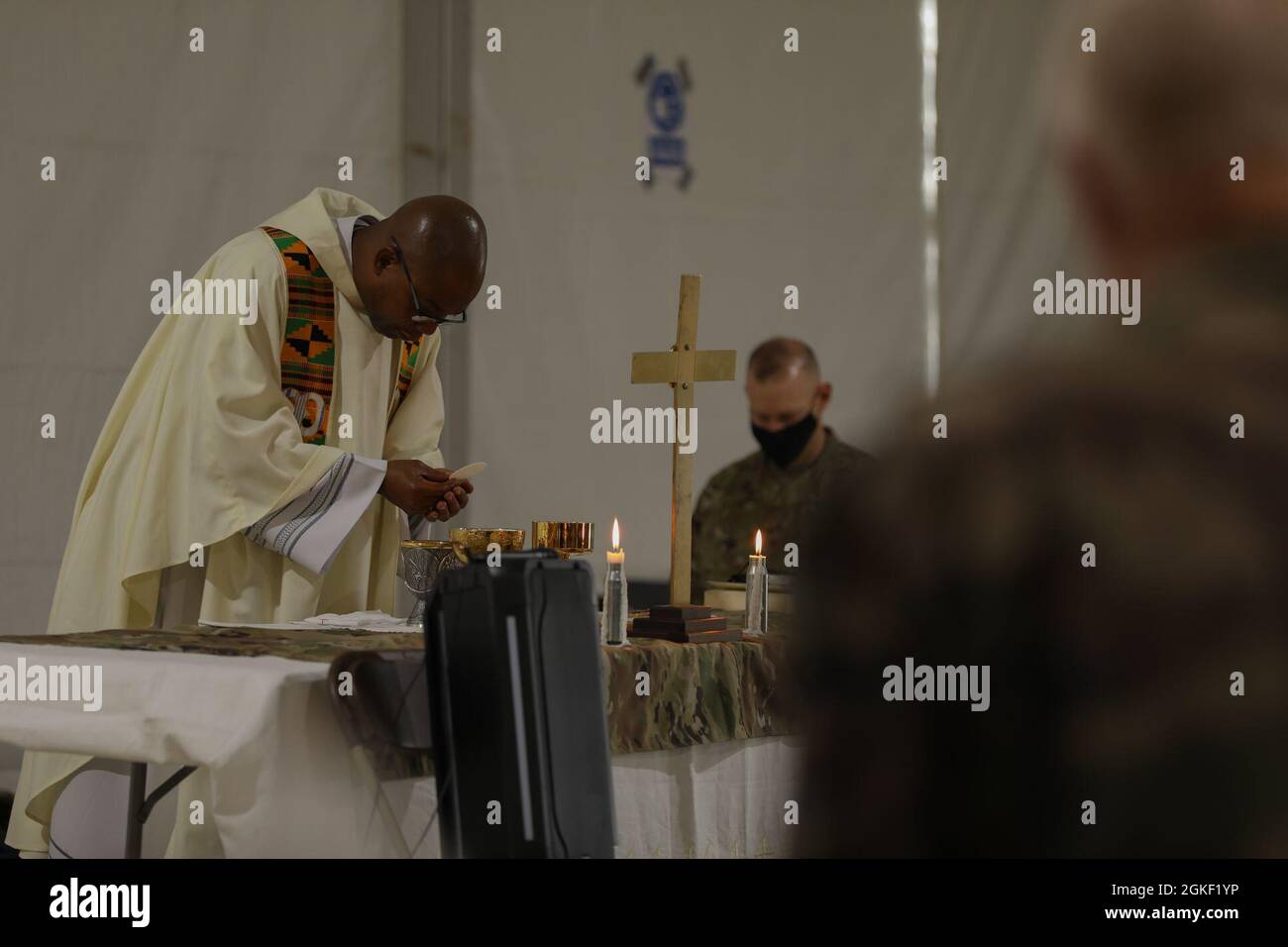 Chaplain (Capt.) Raymond Akeriwe, 2nd Armored Brigade Combat Team, 1st ...
