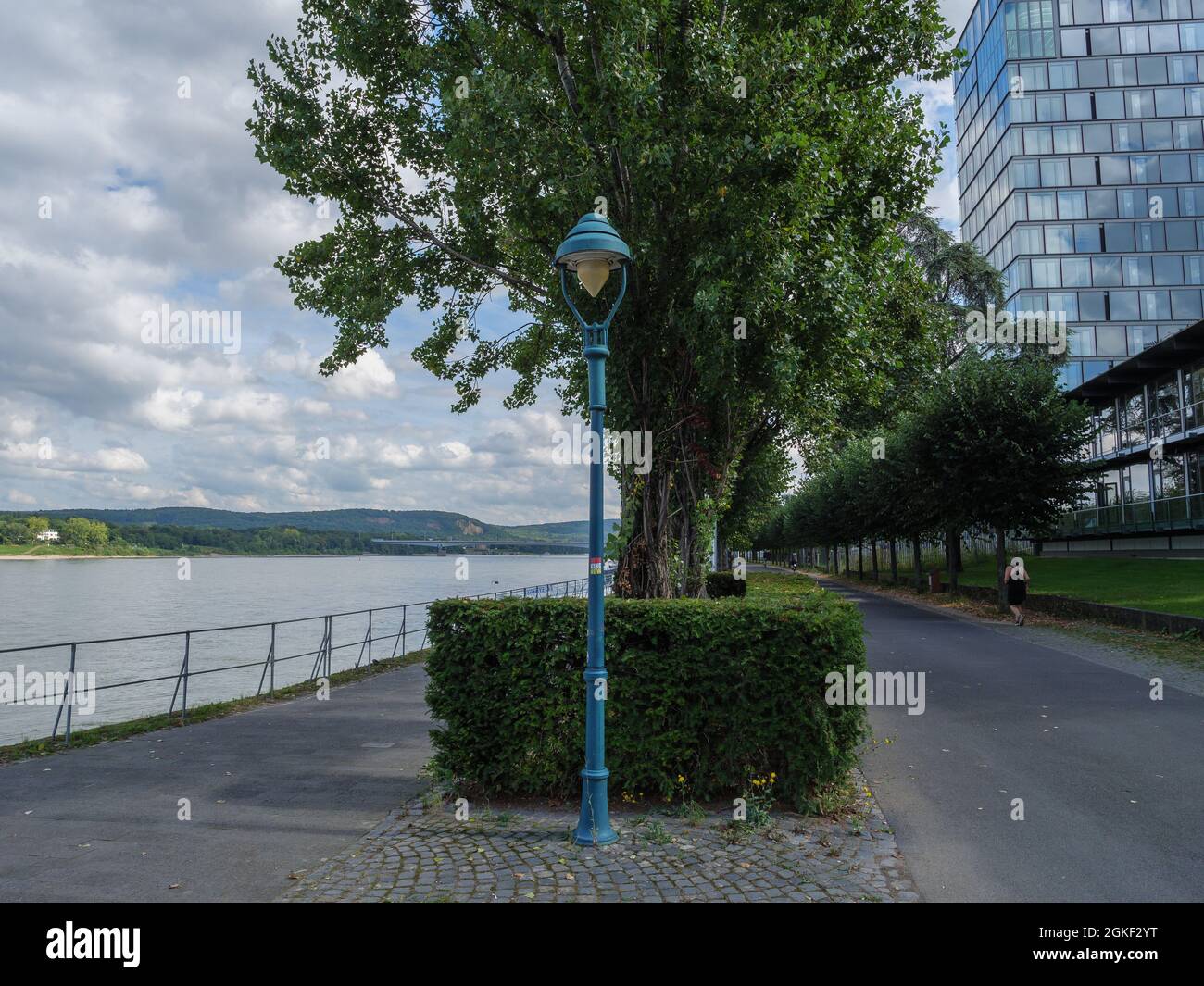 the city of Bonn and the river rhine Stock Photo - Alamy