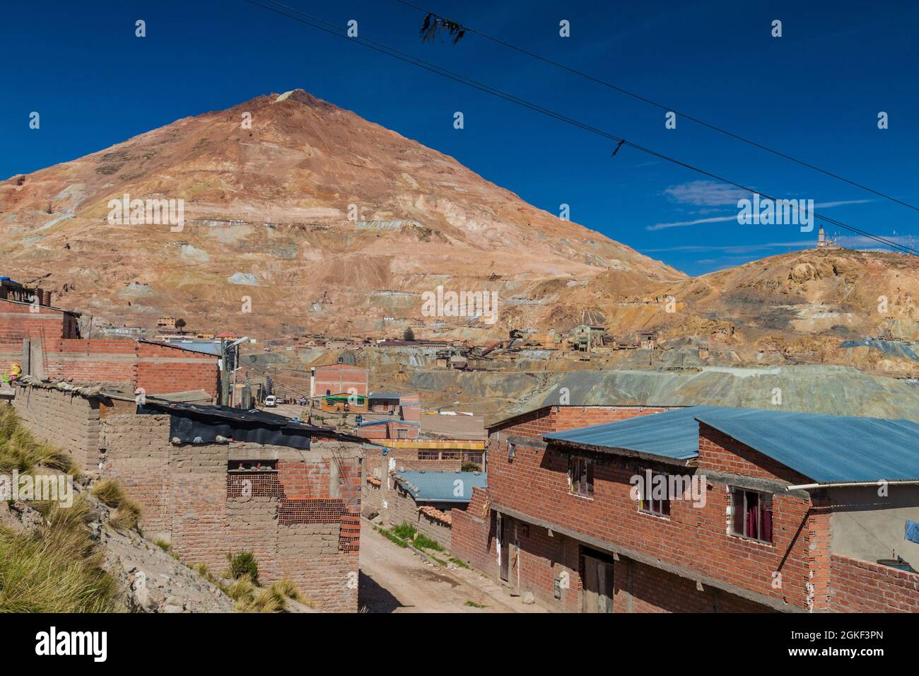 Cerro Rico (Rich Mountain) in Potosi, Bolivia Stock Photo - Alamy