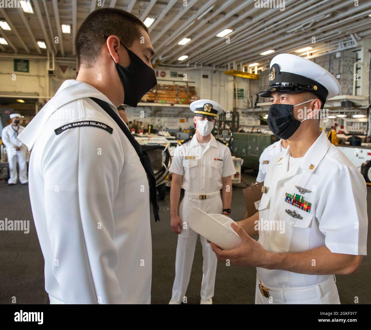 INDIAN OCEAN (April 5, 2021) – U.S. Navy Senior Chief Aviation Support ...