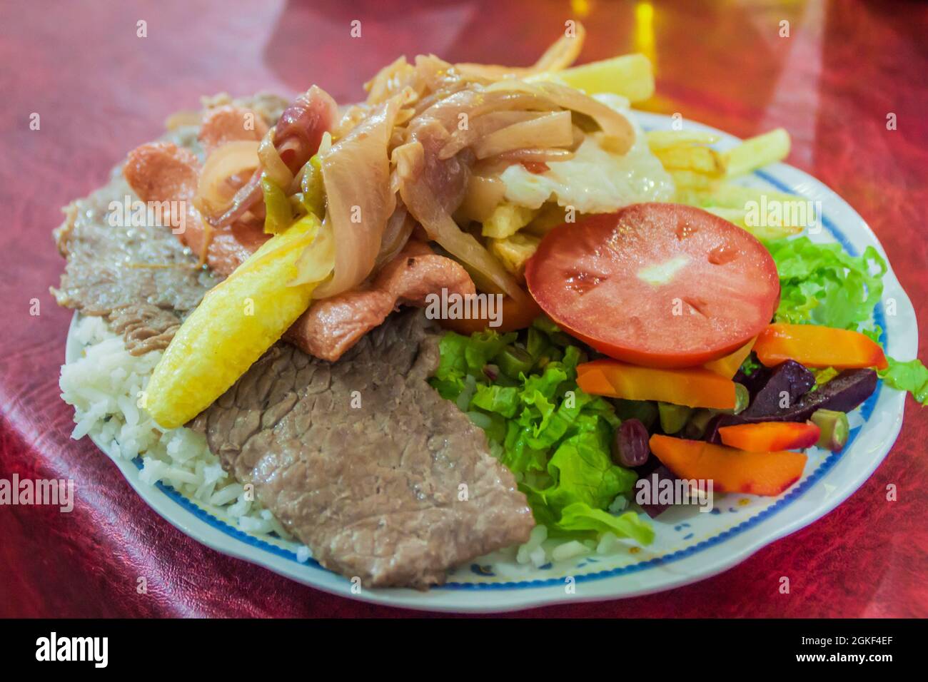 Typical dish bolivian cuisine hi-res stock photography and images - Alamy