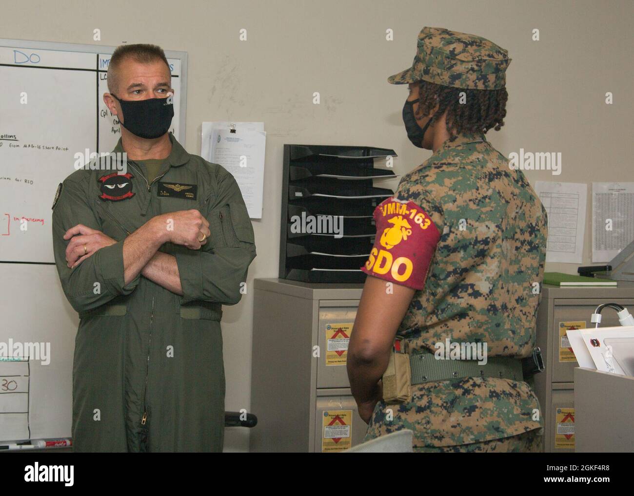 U.S. Marine Corps Lt. Gen. Karsten Heckl, commanding general of I ...