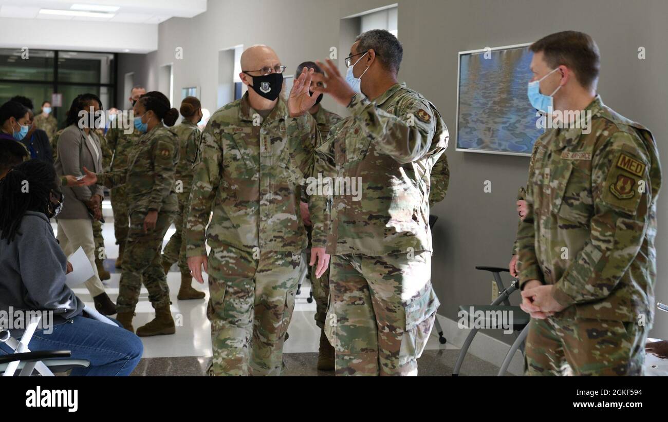 Gen. Arnold W. Bunch, Jr., Air Force Materiel Command commander, tours ...