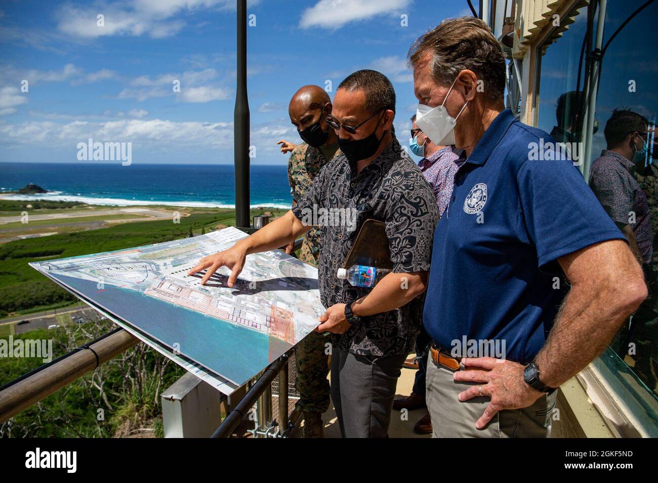 Lance Lee, director, Marine Corps Base Hawaii’s Installations ...