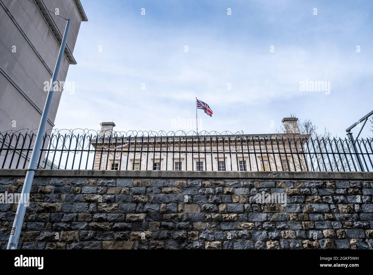 British embassy flag hi-res stock photography and images - Alamy