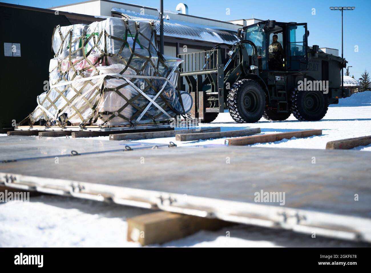 U.S. Air Force Airman 1st Class Cambrin Dixon, a 354th Logistics ...