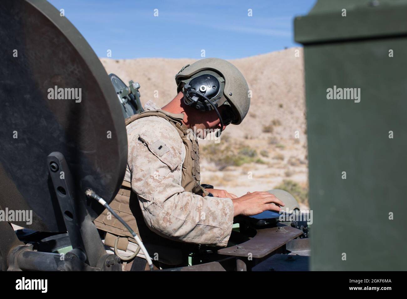 U.S. Marine Corps 1st Lt. Brandon Gallahue, a platoon commander with ...
