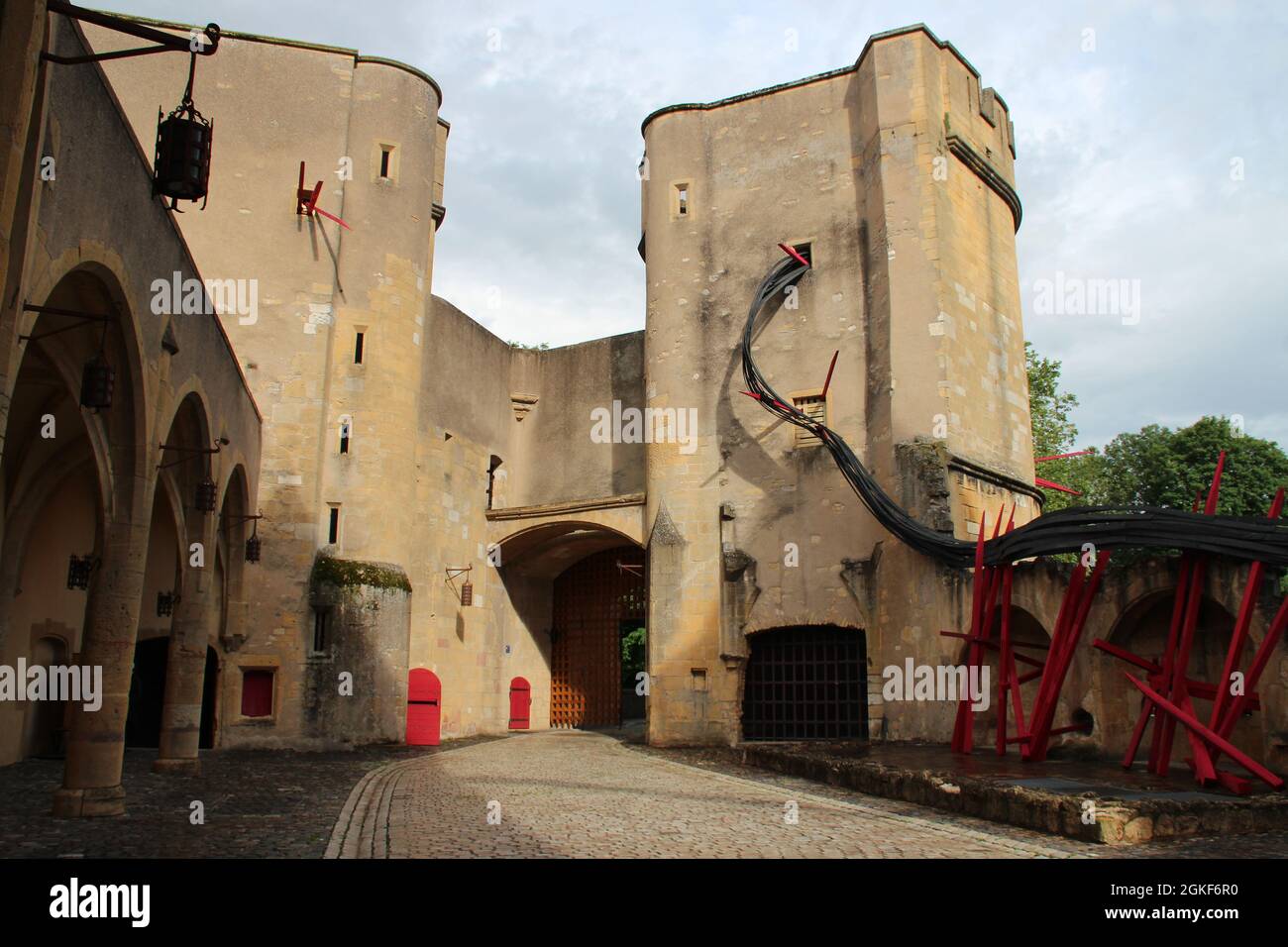 german gate in metz in lorraine in france Stock Photo - Alamy
