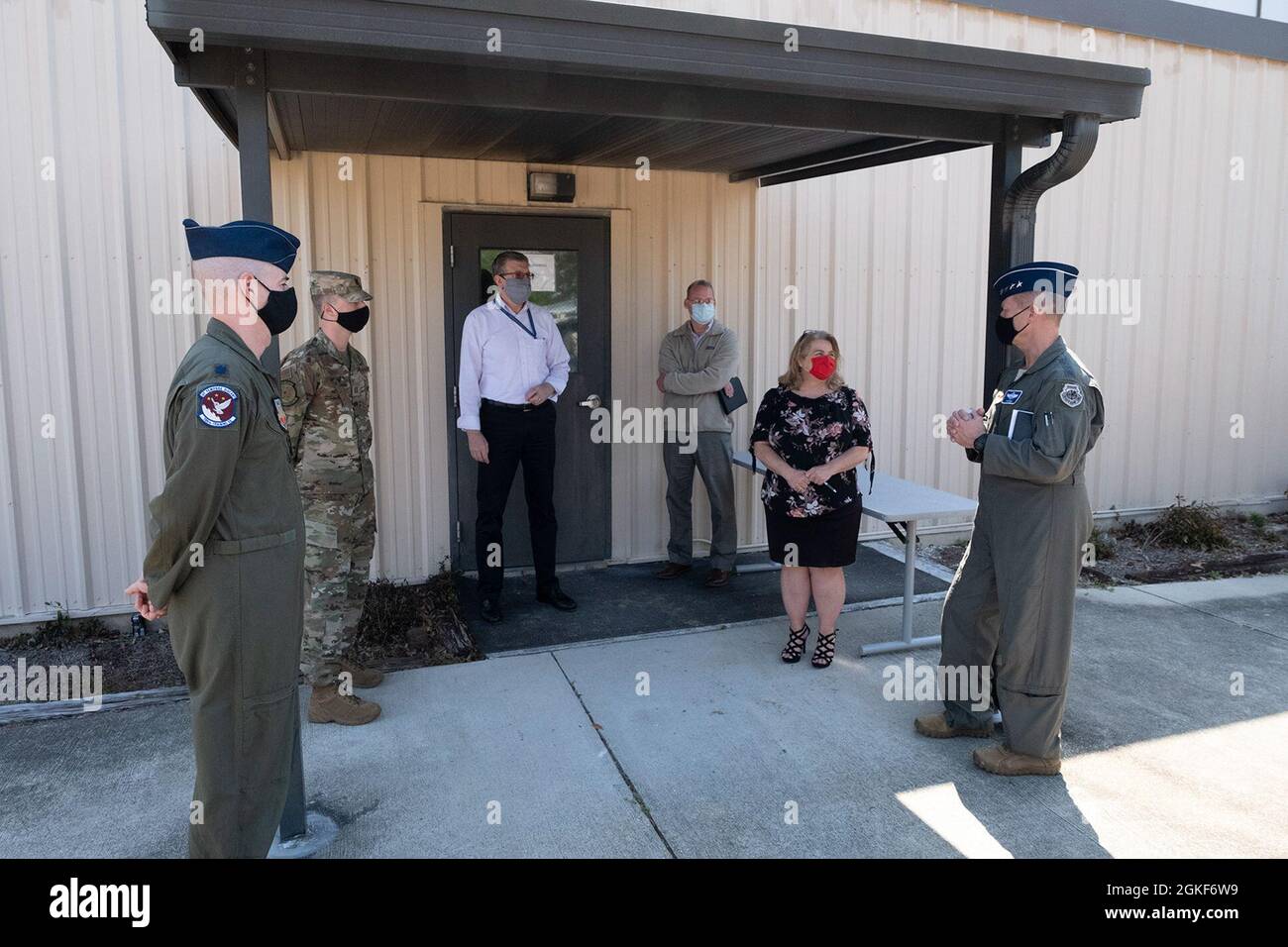 U.S. Air Force Lt. Col. John Christianson, commander of 705th Training ...