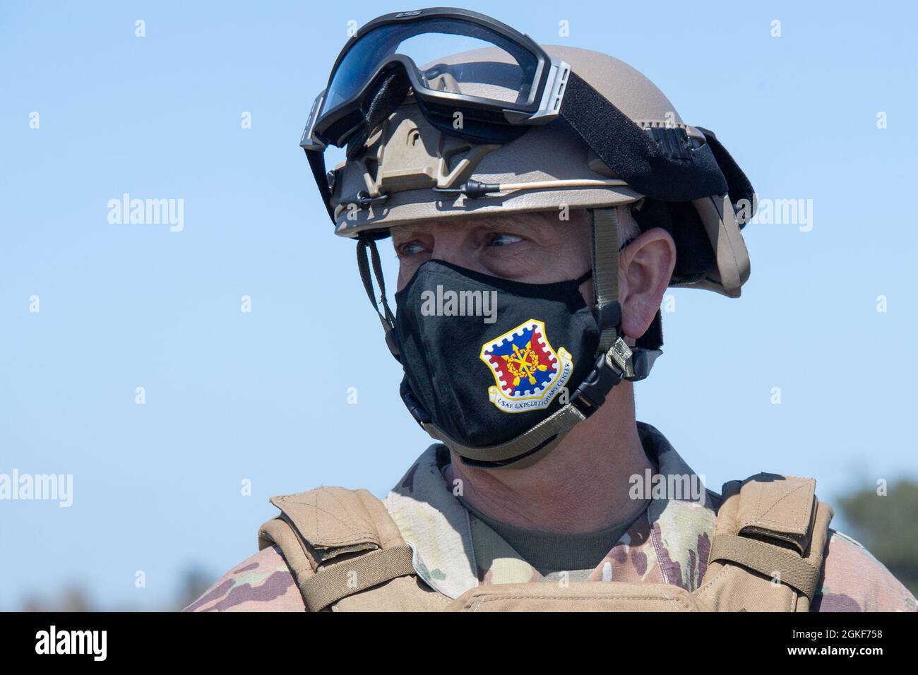 Maj. Gen. Mark Camerer, U.S. Air Force Expeditionary Center commander ...