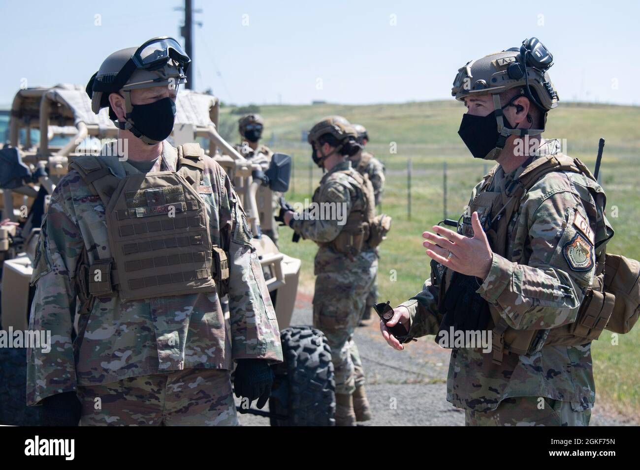 U.S. Air Force Col. Colin McClaskey, 821st Contingency Response Group ...