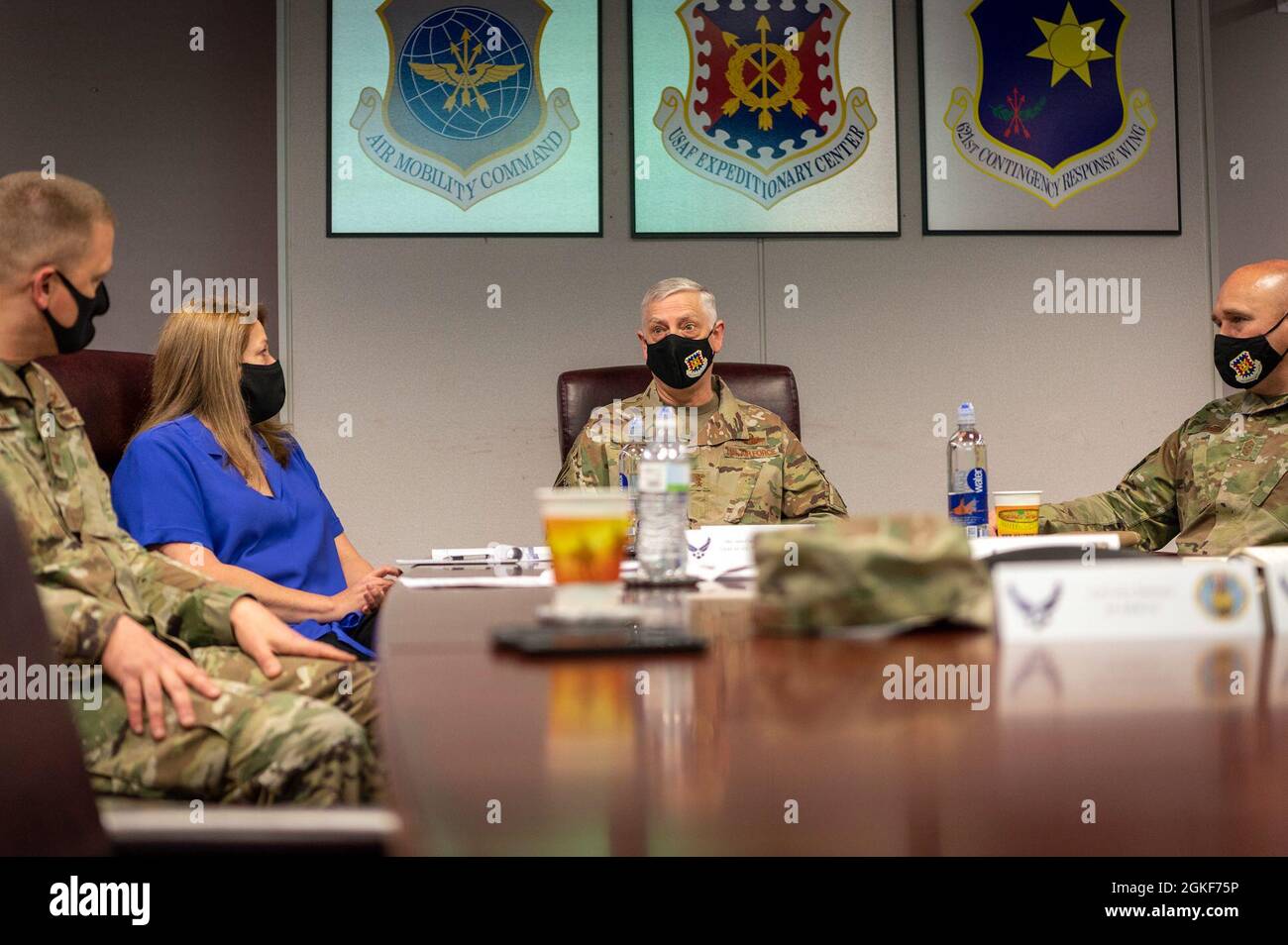 Maj. Gen. Mark Camerer, U.S. Air Force Expeditionary Center commander ...