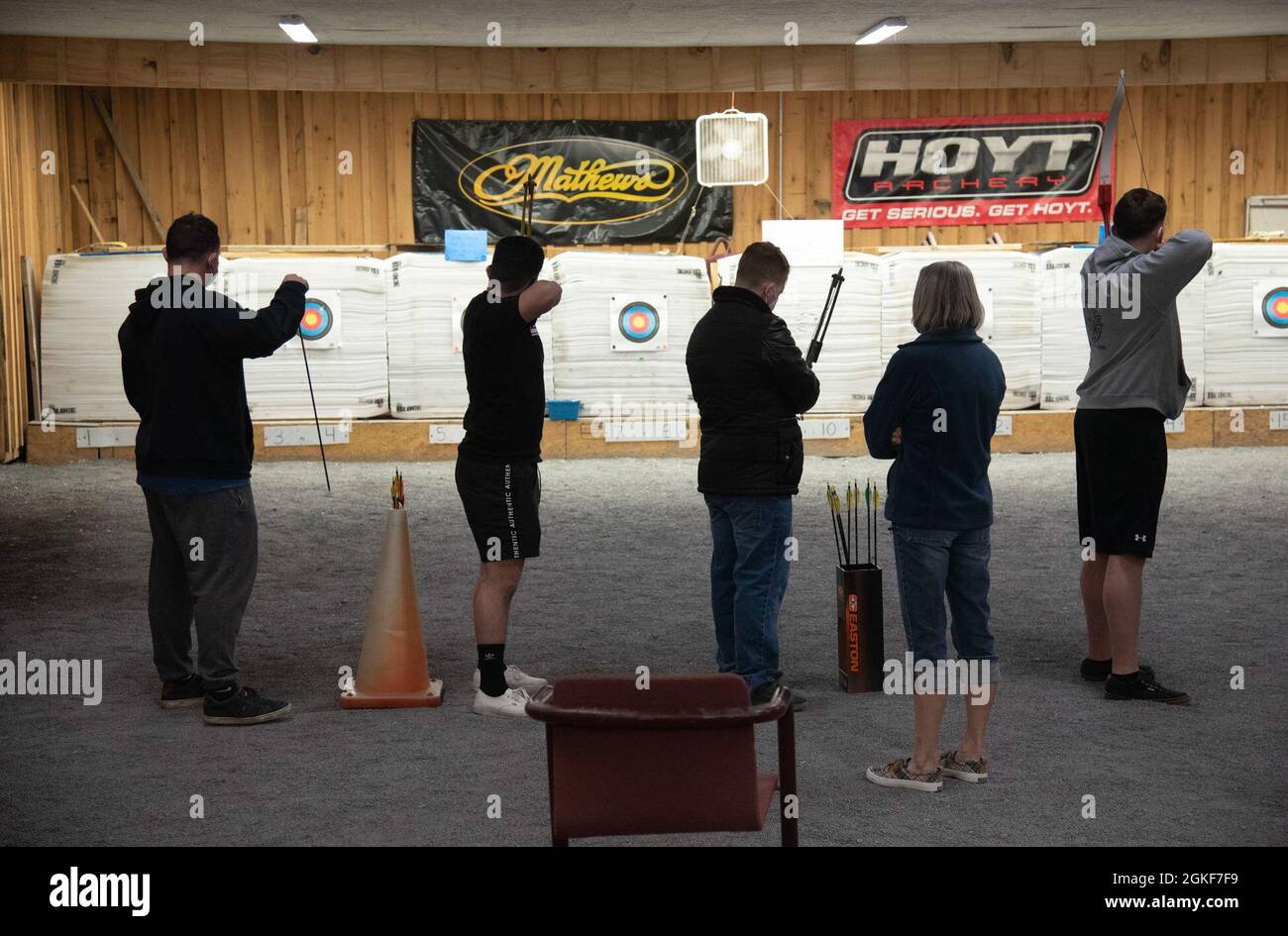 Wounded, ill and injured Marines practice Archery during the 11th ...