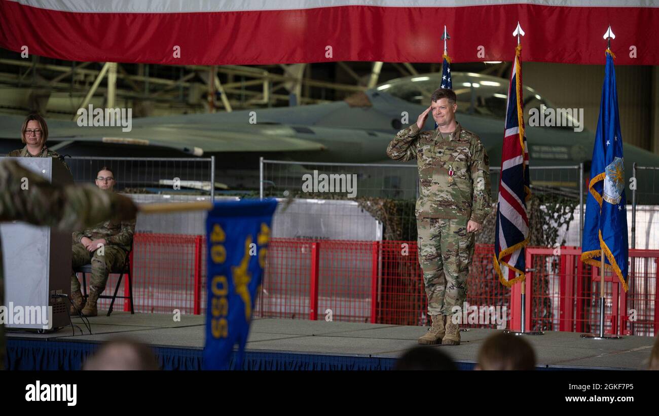 U.S. Air Force Lt. Col. Ryan Lippert, former 48th Operations Support ...