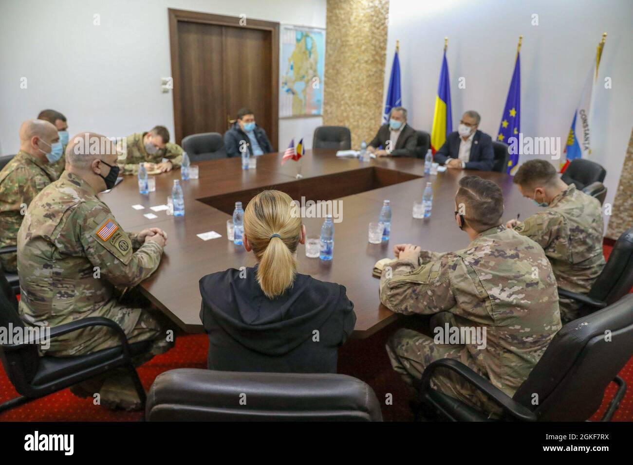 MIHAIL KOGĂLNICEANU, Romania — Col. Andrew T. Conant, Commander of Area ...