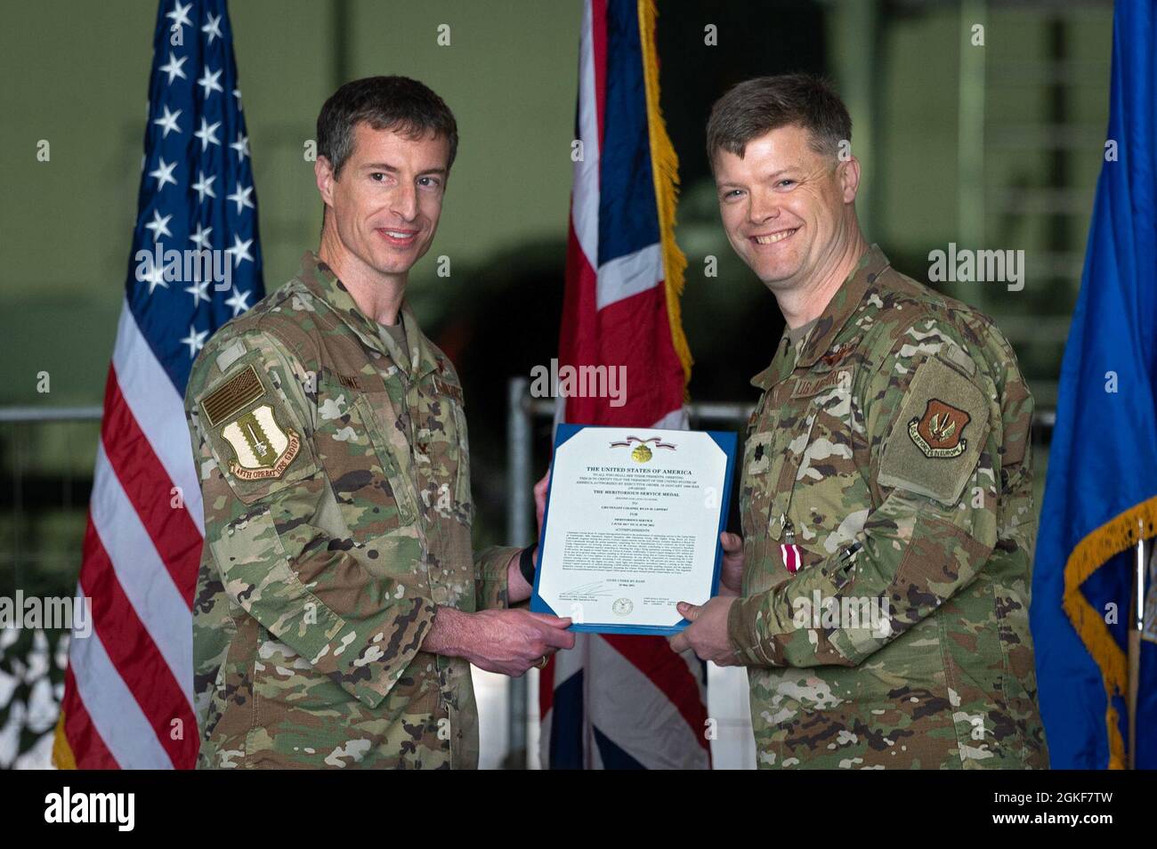 U.S. Air Force Col. Sean Lowe, 48th Operations Group commander ...