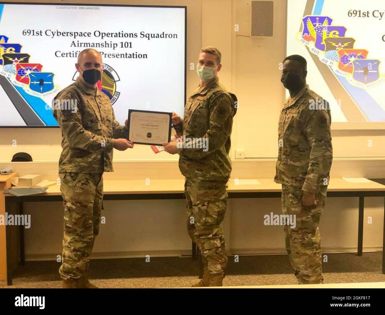 Airman 1st Class Dylan Hammel graduates from Airmanship 101, a ...