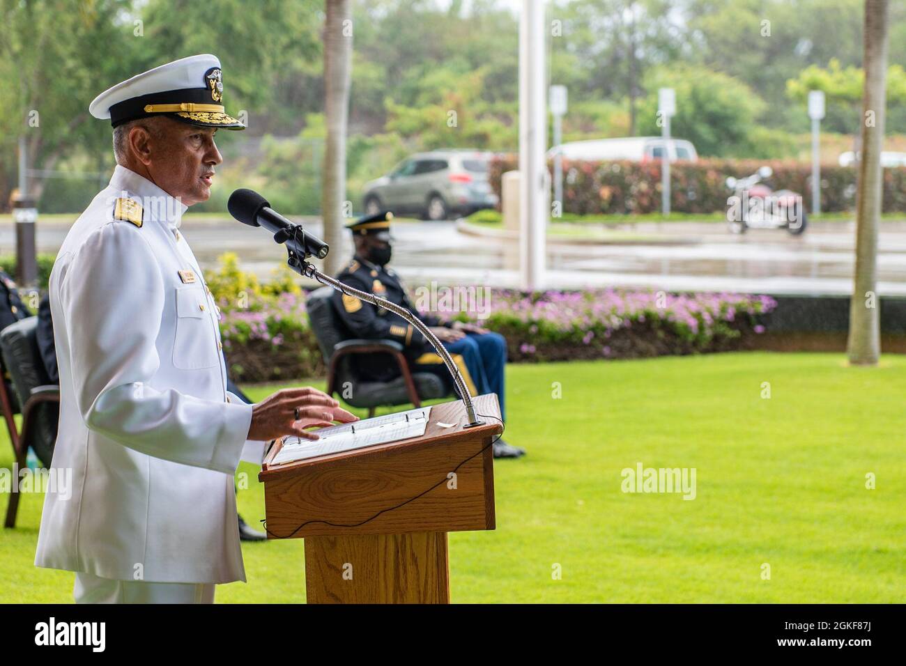 U.S. Navy Rear Adm. Darius Banaji, Defense POW/MIA Accounting Agency ...