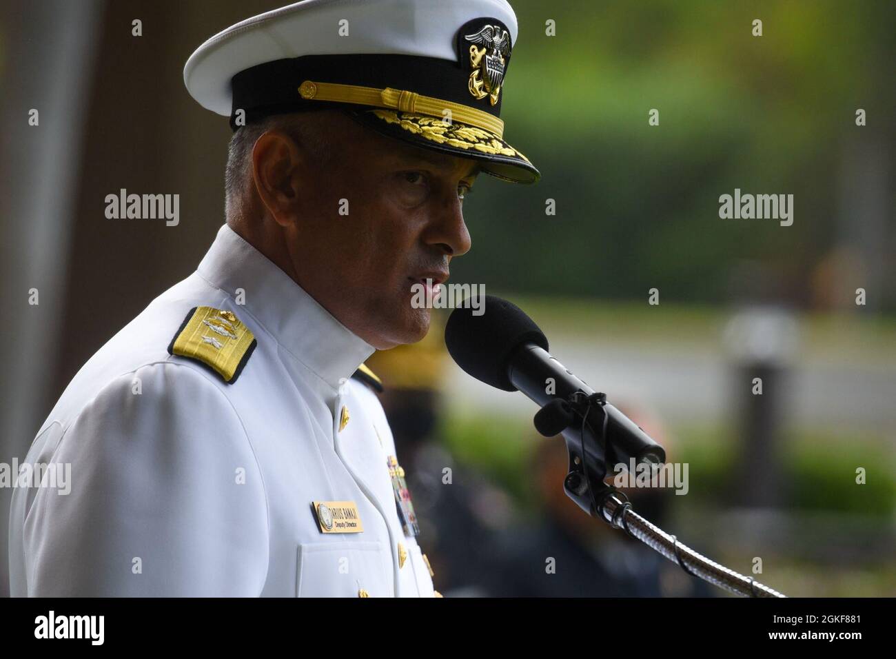 U.S. Navy Rear Adm. Darius Banaji, Defense POW/MIA Accounting Agency ...